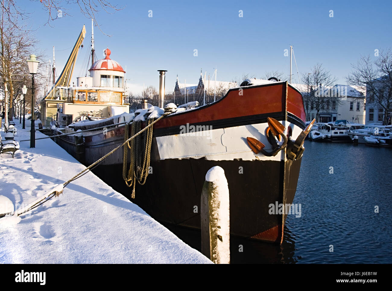 winter ships sailing boat sailboat rowing boat boat watercraft snow ...