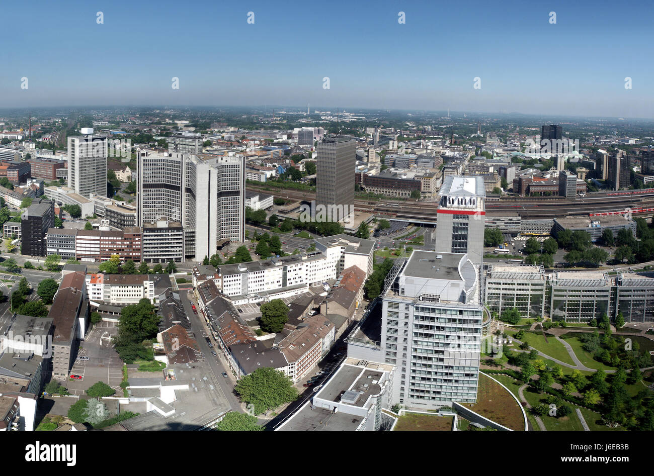 Aerial View Of Essen Stock Photos & Aerial View Of Essen Stock Images ...