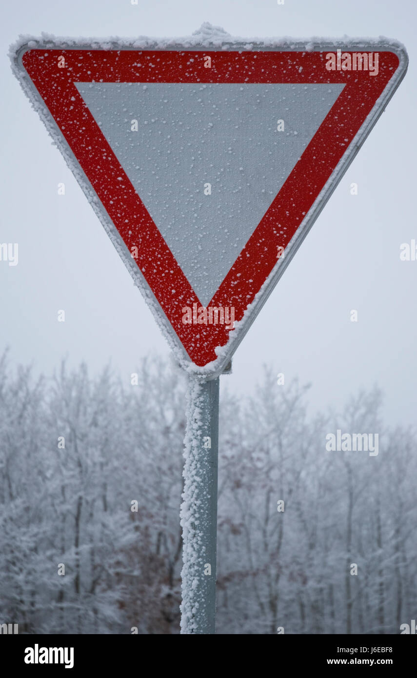 priority attention in winter Stock Photo - Alamy