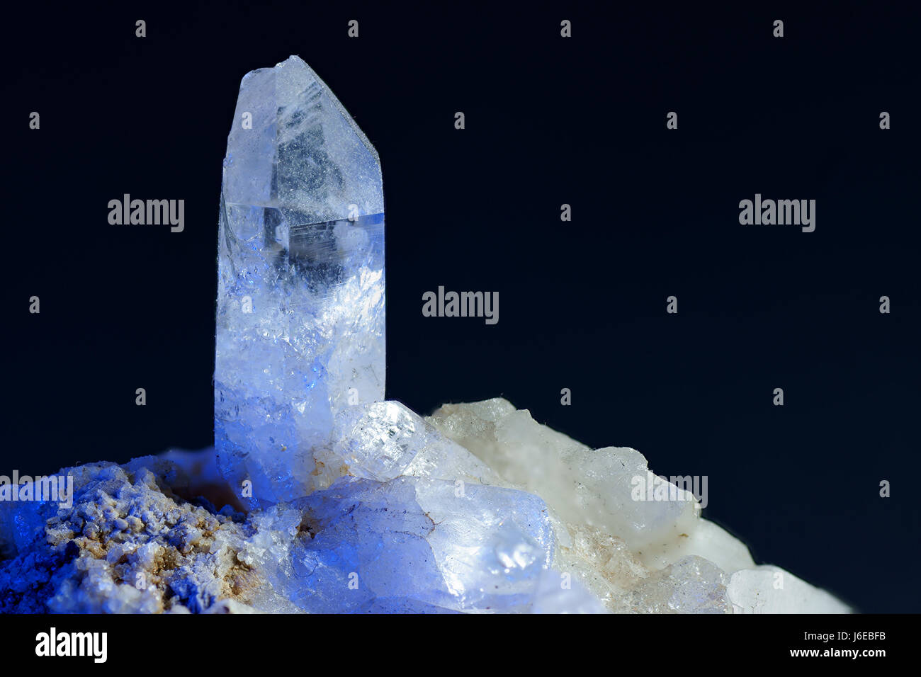 little rock crystal Stock Photo - Alamy