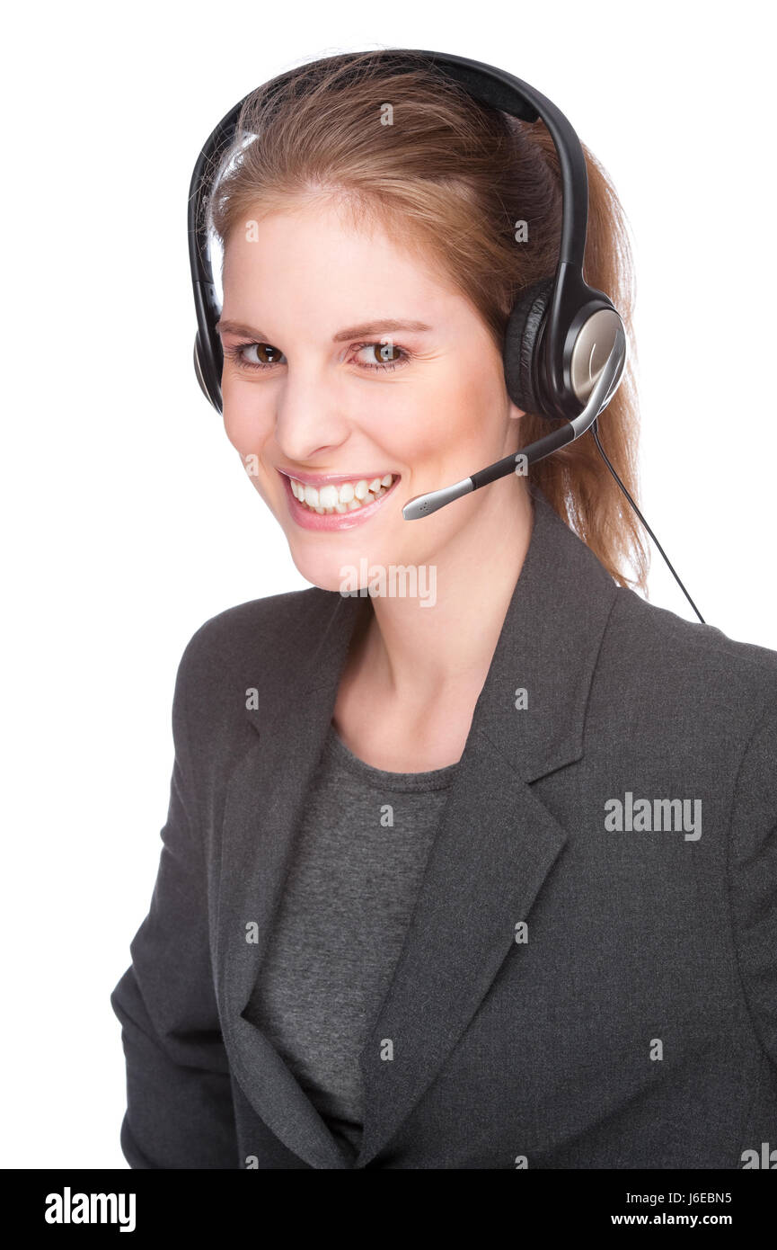 call center agent Stock Photo - Alamy