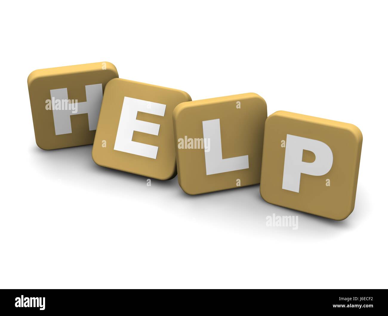 Sign with block lettering Cut Out Stock Images & Pictures - Alamy