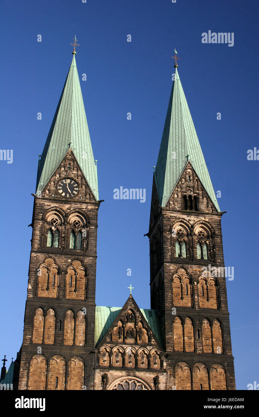 church cathedral germany german federal republic bremen emblem high ...