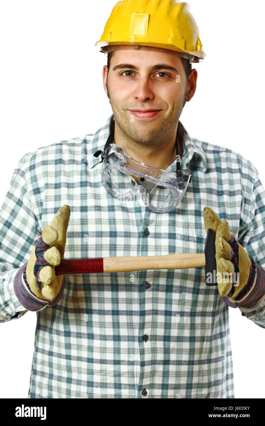 industry helmet carpenter young younger workers laborer worker ...