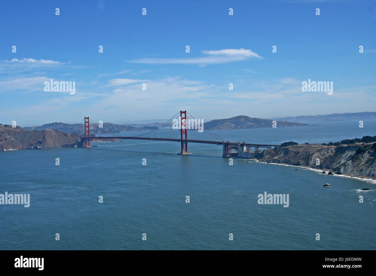 golden gate bridge from above Stock Photo - Alamy