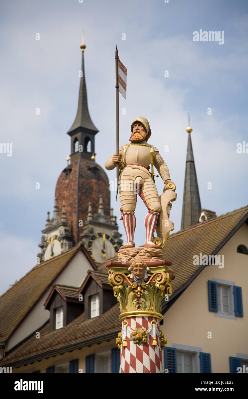 niklaus thut statue Stock Photo - Alamy