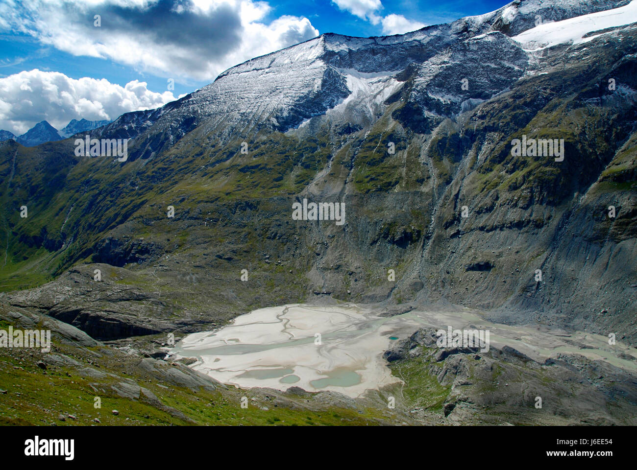 mountains alps germany german federal republic glacier fresh water lake ...