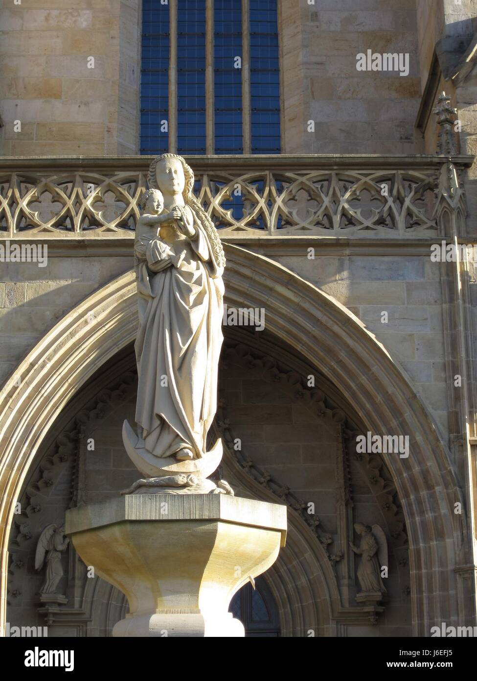 city town capital thuringia provincial capital place tower historical ...