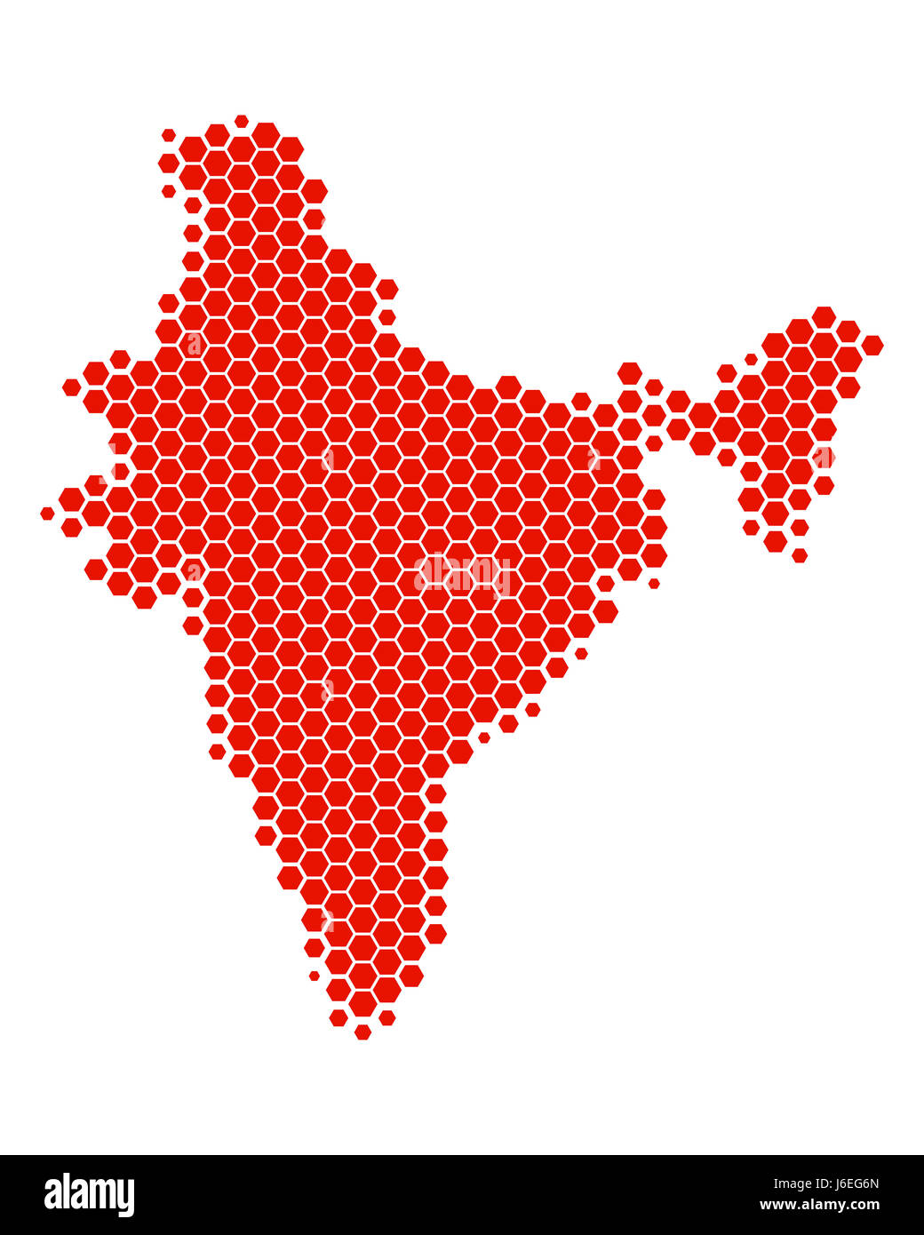 India Map Red High Resolution Stock Photography and Images - Alamy