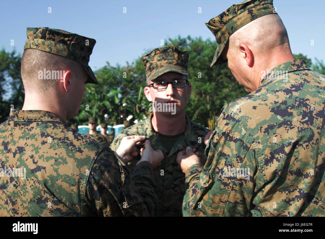 U.S. Marine Corps Cpl. Hethorn, data specialist, with 7th Communication ...