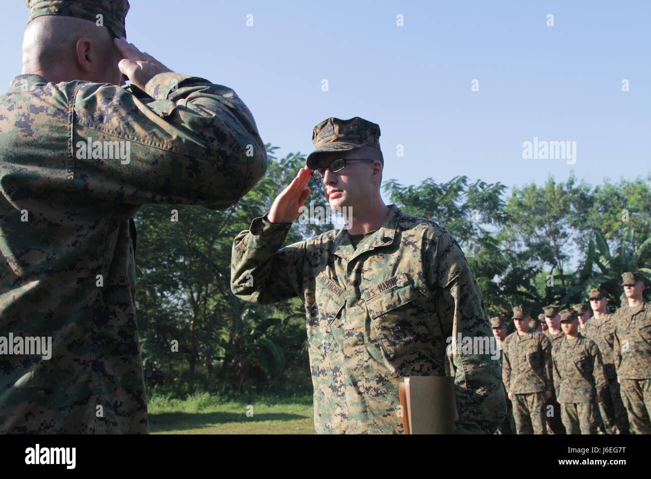 U.S. Marine Corps Cpl. Hethorn, data specialist, with 7th Communication ...