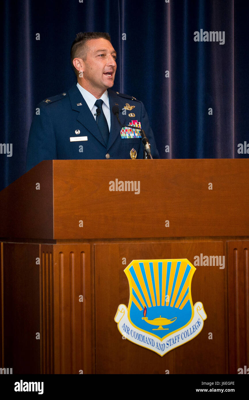 Col. Brian Hastings takes command of the Air Command and Staff College ...