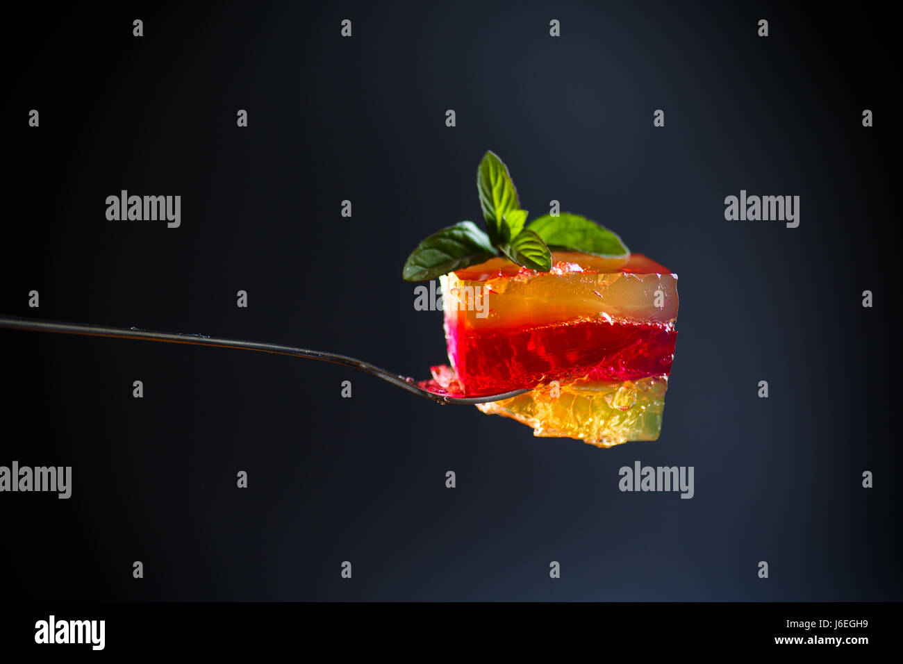 Multi-colored fruit jelly Stock Photo - Alamy