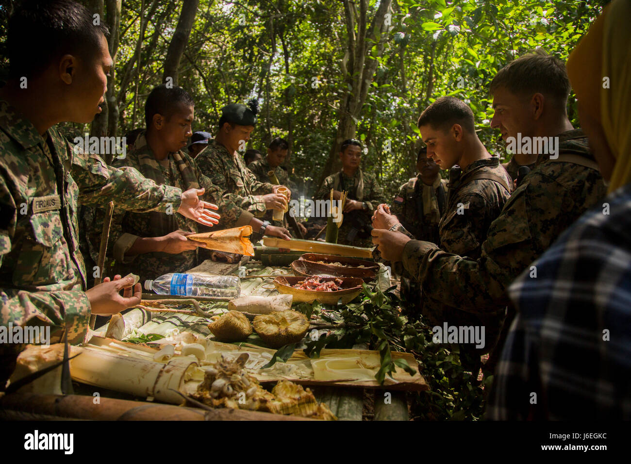 U.S. Marines and Sailors with Golf Company, 2nd Battalion, 4th Marine ...