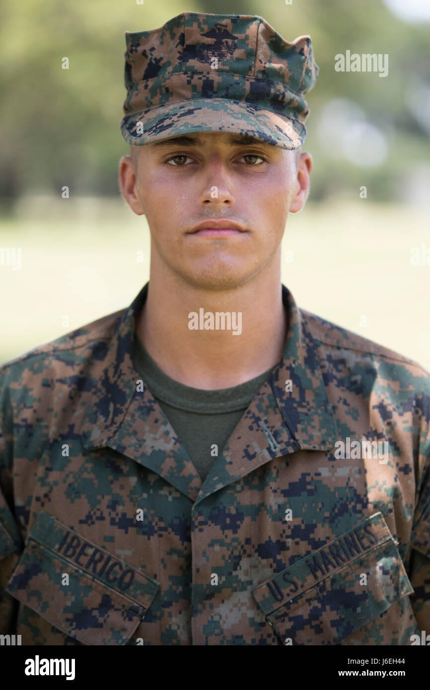 Rct. Jadon J. Iberico, a 18-year-old native of Ponchatoula, La., is ...