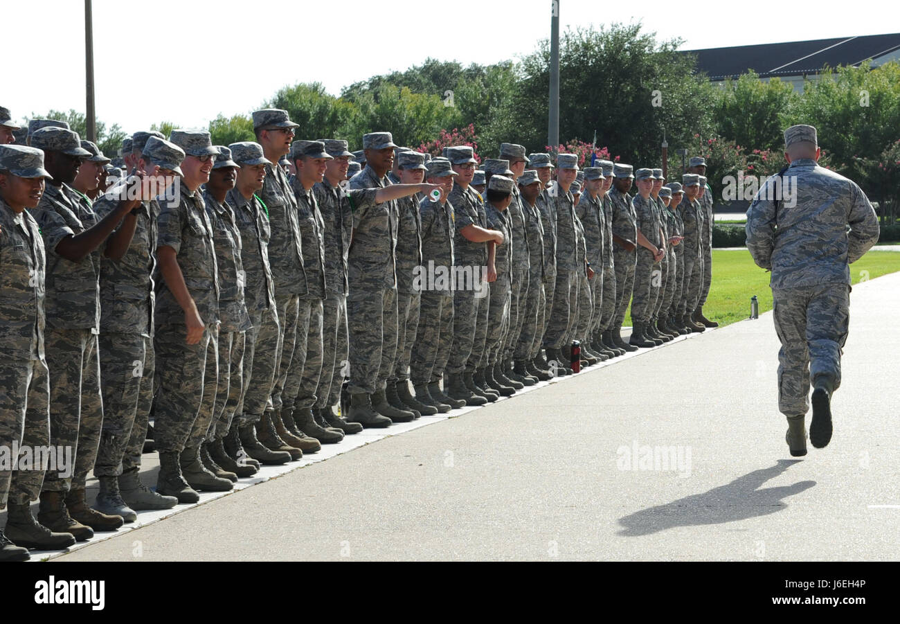 Staff Sgt. David Yawn, 336th Training Squadron military training leader ...