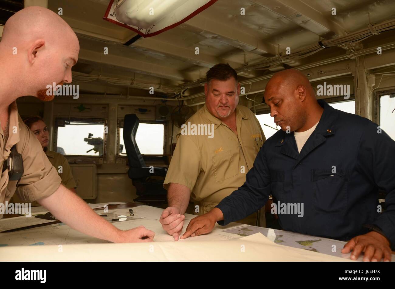 ARABIAN GULF (Aug. 8, 2016) Military Sealift Command Master Capt ...