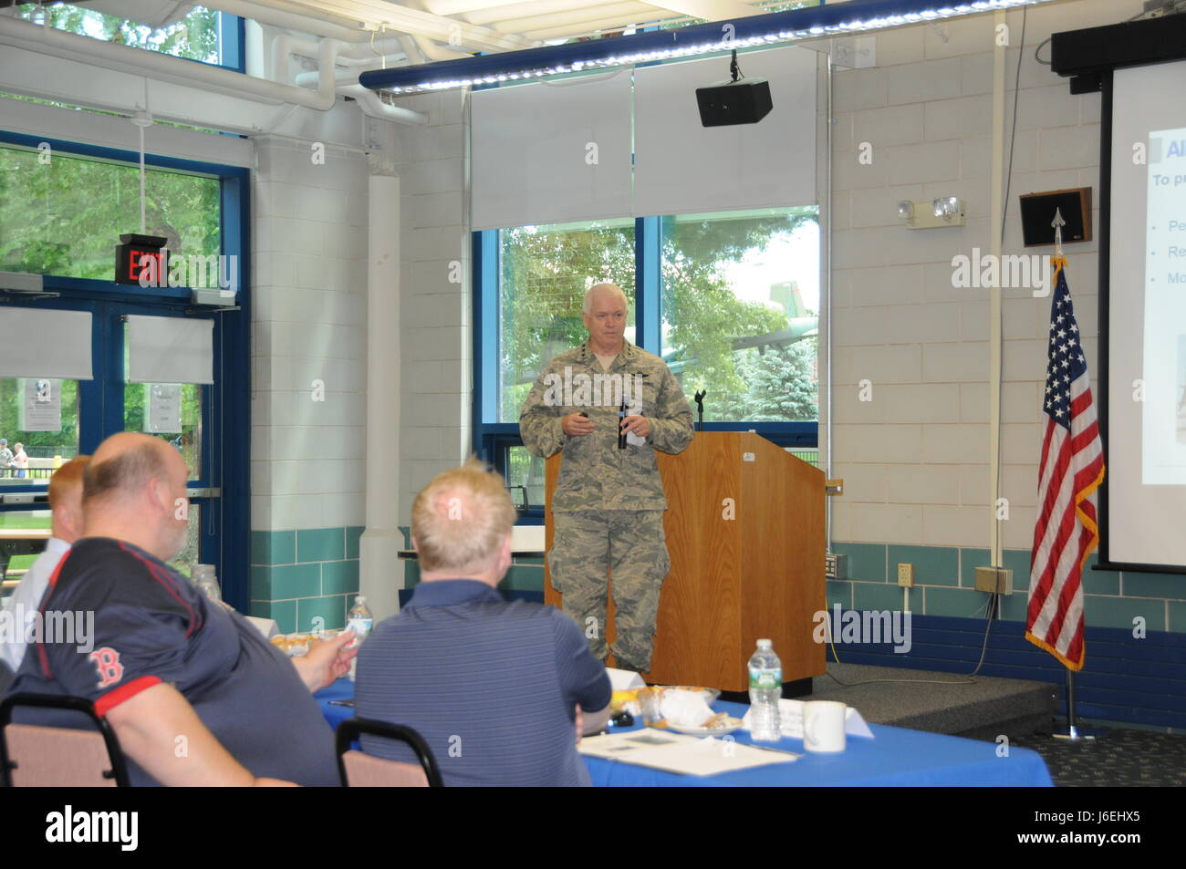 Barnes Air National Guard Base, Westfield, Mass. — Lt. Gen. L. Scott ...