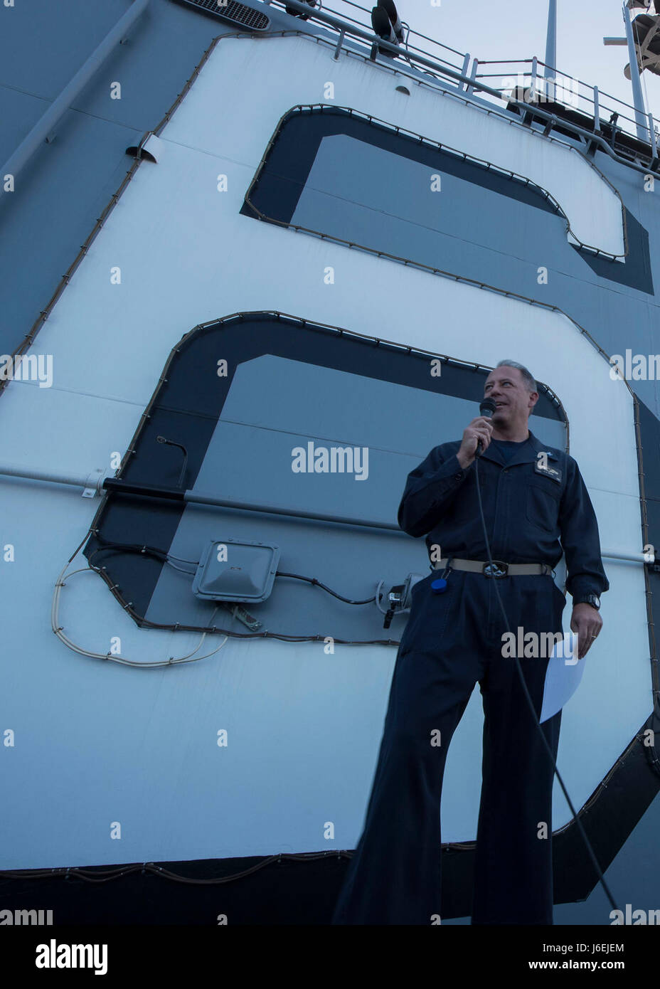 160815-N-NB544-004 EAST CHINA SEA (Aug. 16, 2016) Capt. Jeffrey Ward ...