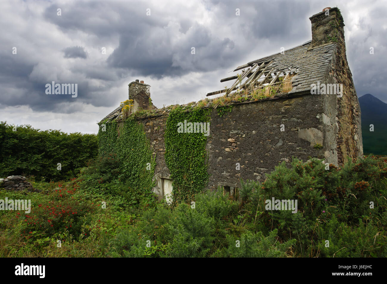 house building country rustical rustic neglected old abandoned rural ...