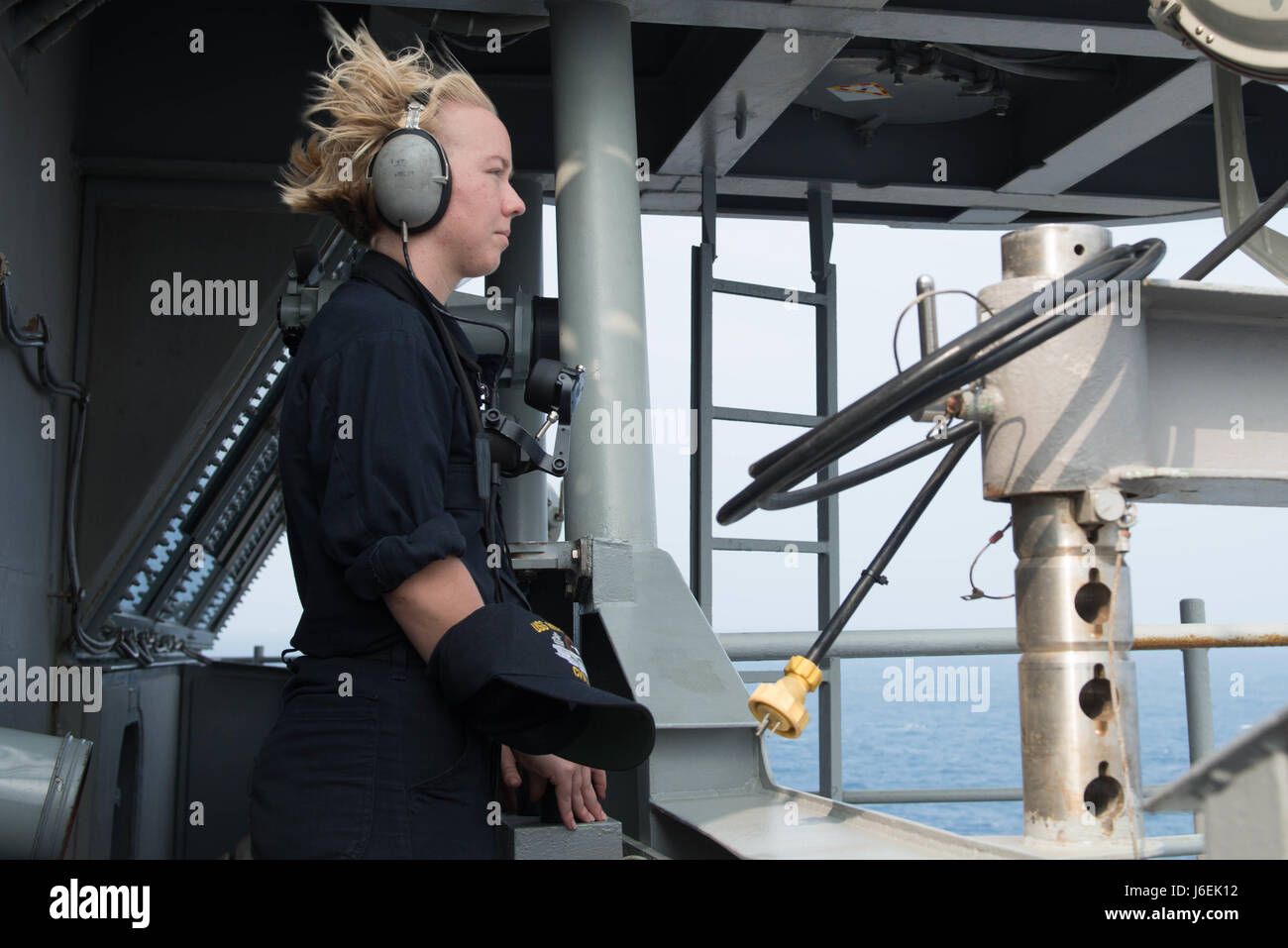 160817-N-WA993-221 TOKYO BAY (Aug. 17, 2016) Seaman Kayla McCuen, from ...