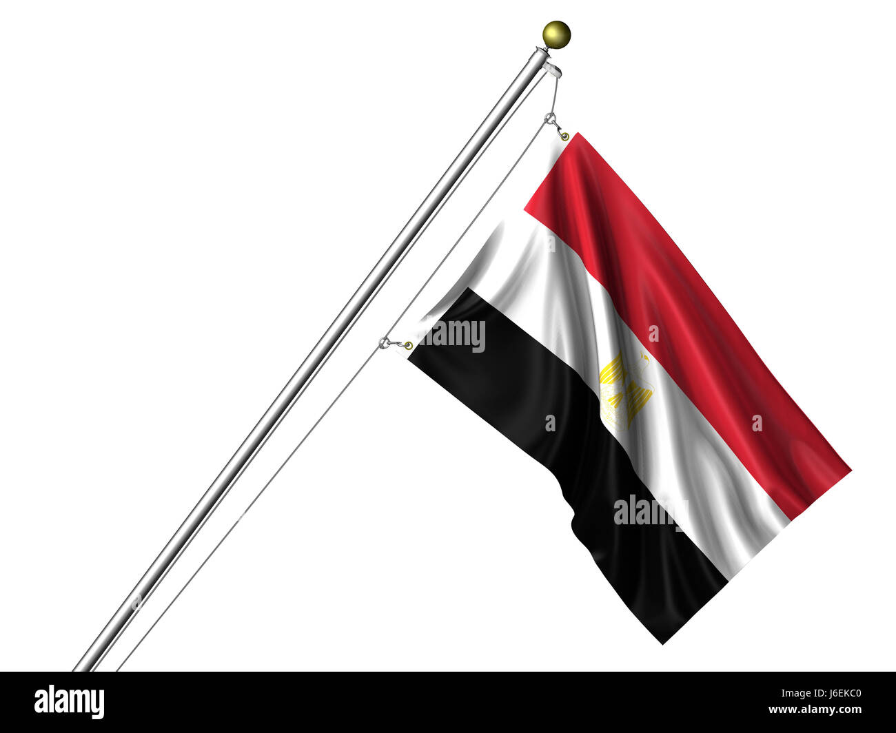 Egypt egyptian flag isolated hi-res stock photography and images - Alamy