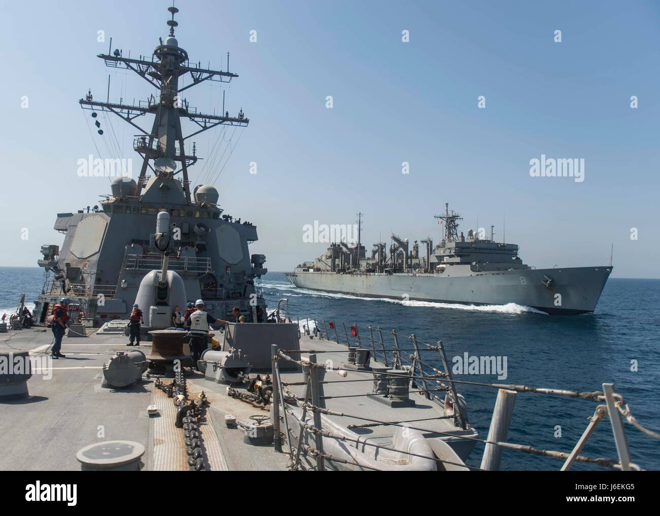 U s navy released u s 5th fleet u s navy replenishment at sea hi-res ...