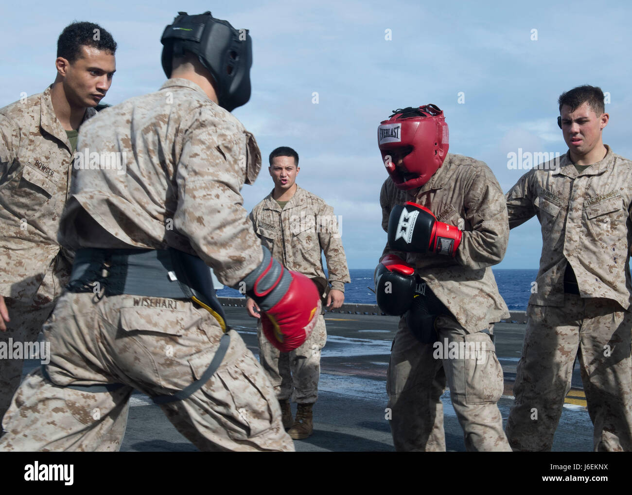 U s marine corps released uss boxer hi-res stock photography and images ...