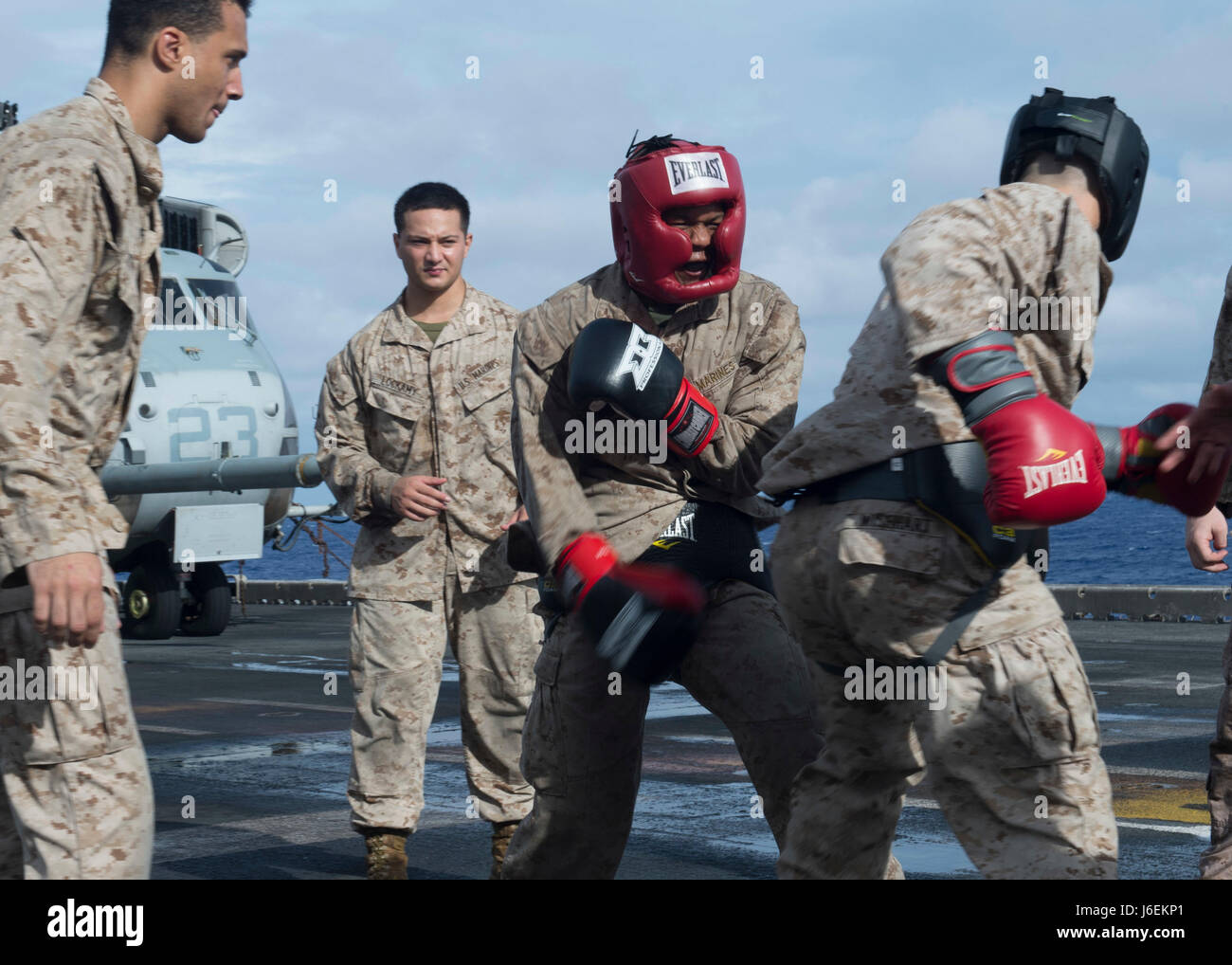 U s marine corps released uss boxer hi-res stock photography and images ...