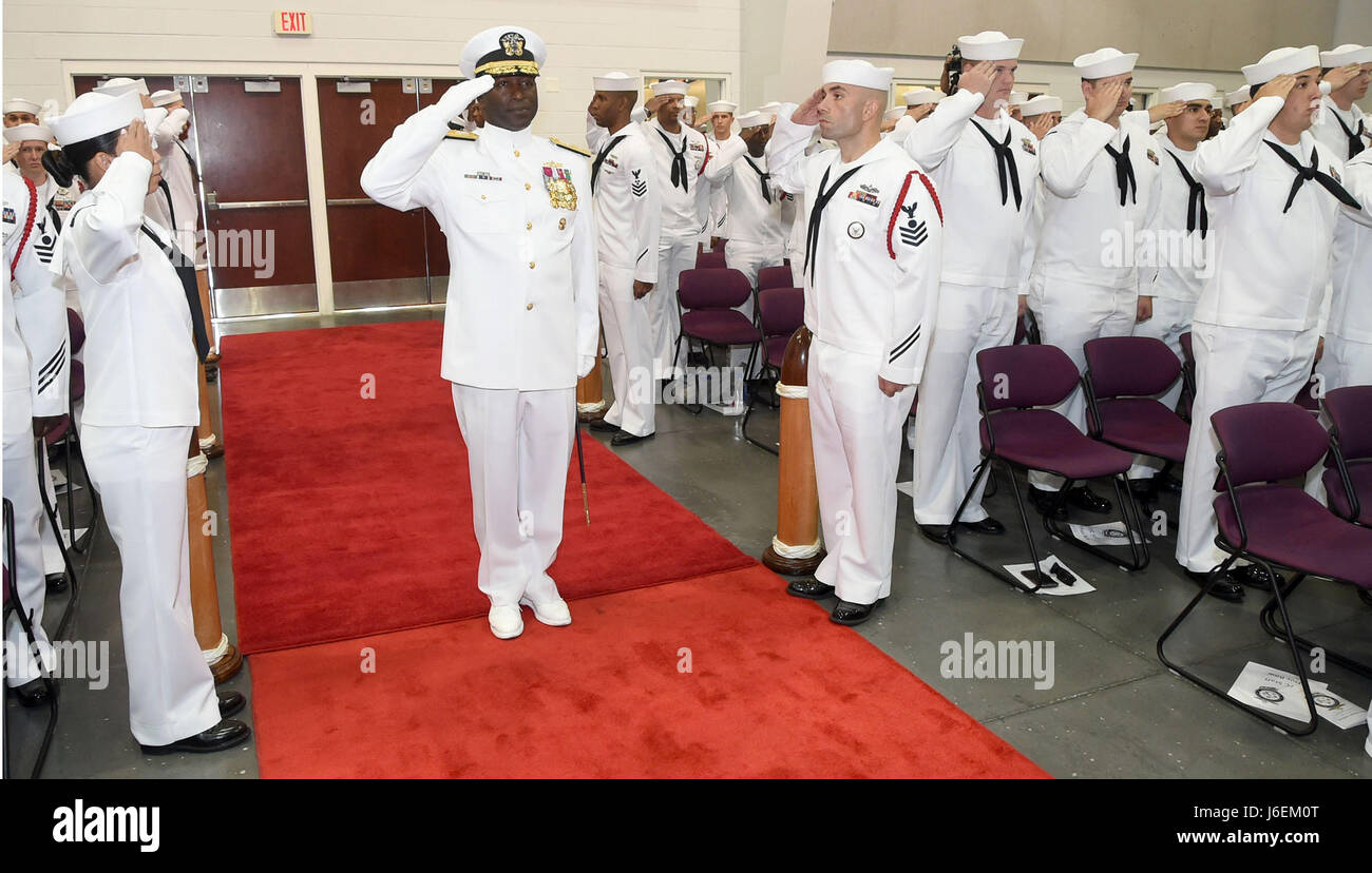 Commander of naval service training command nstc hi-res stock ...