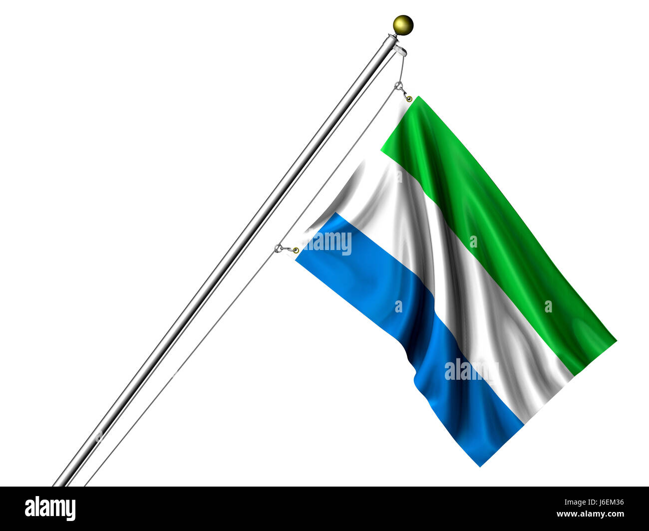 isolated africa flag African pole isolated colour africa flag African ...