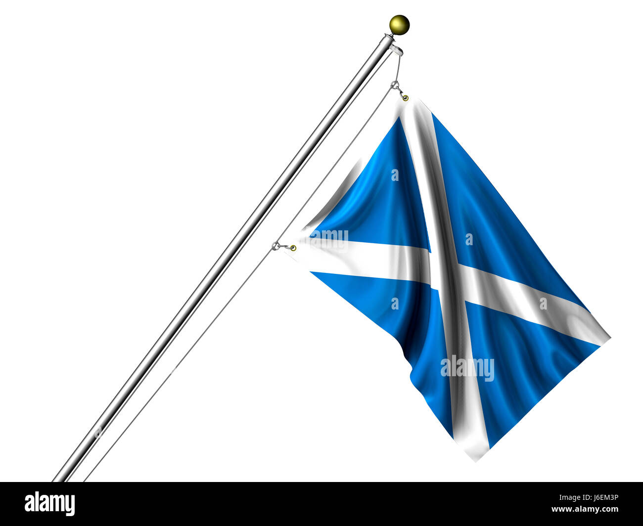 Scottish flag colour hi-res stock photography and images - Alamy