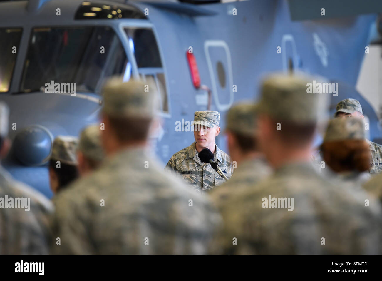 Air Commandos and families attend the 801st Special Operations Aircraft ...