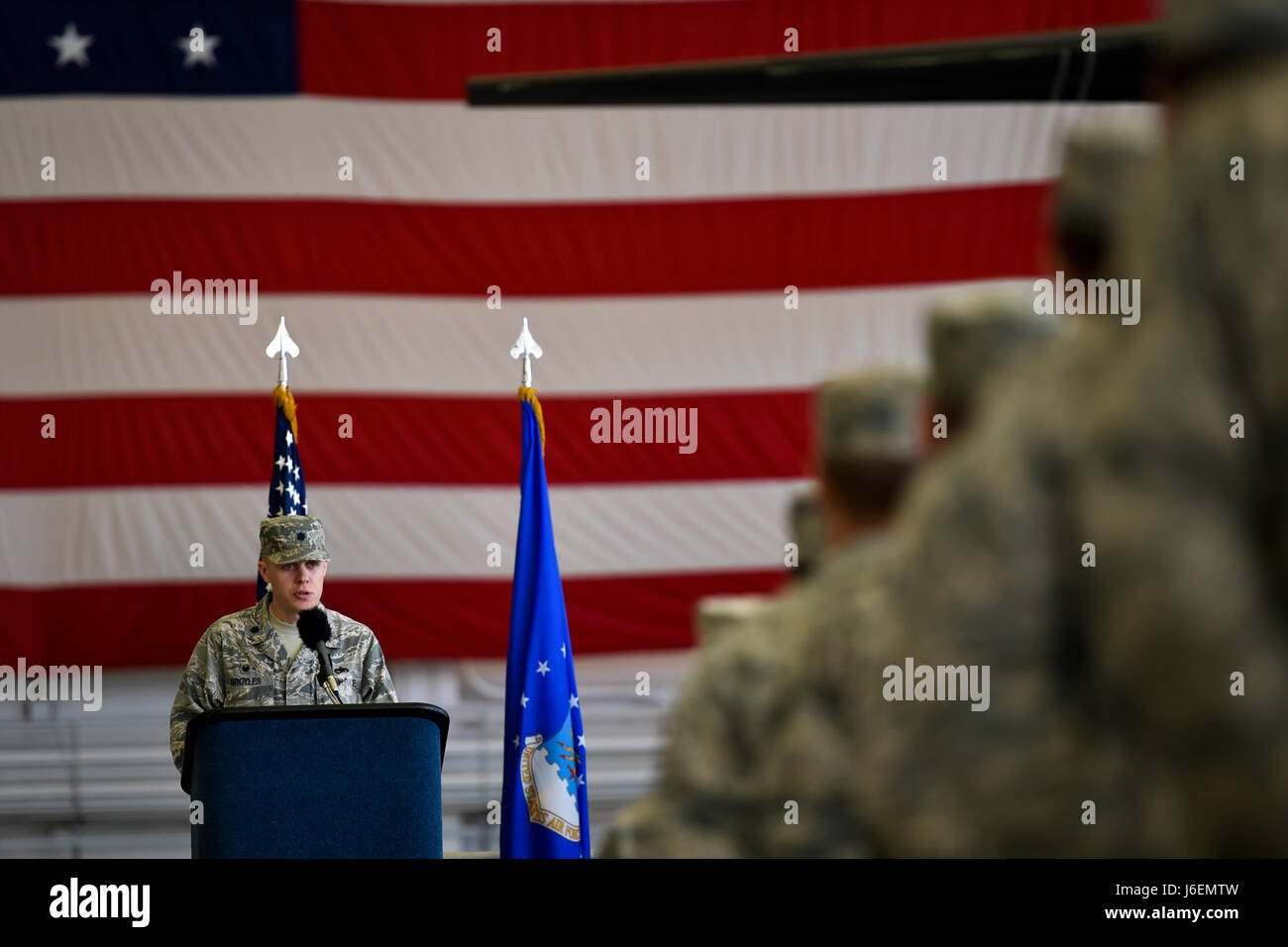 Air Commandos and families attend the 801st Special Operations Aircraft ...