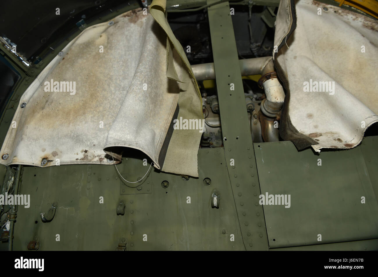 The B-25J Mitchell bomber, used by the 1st Air Commando Group in the ...