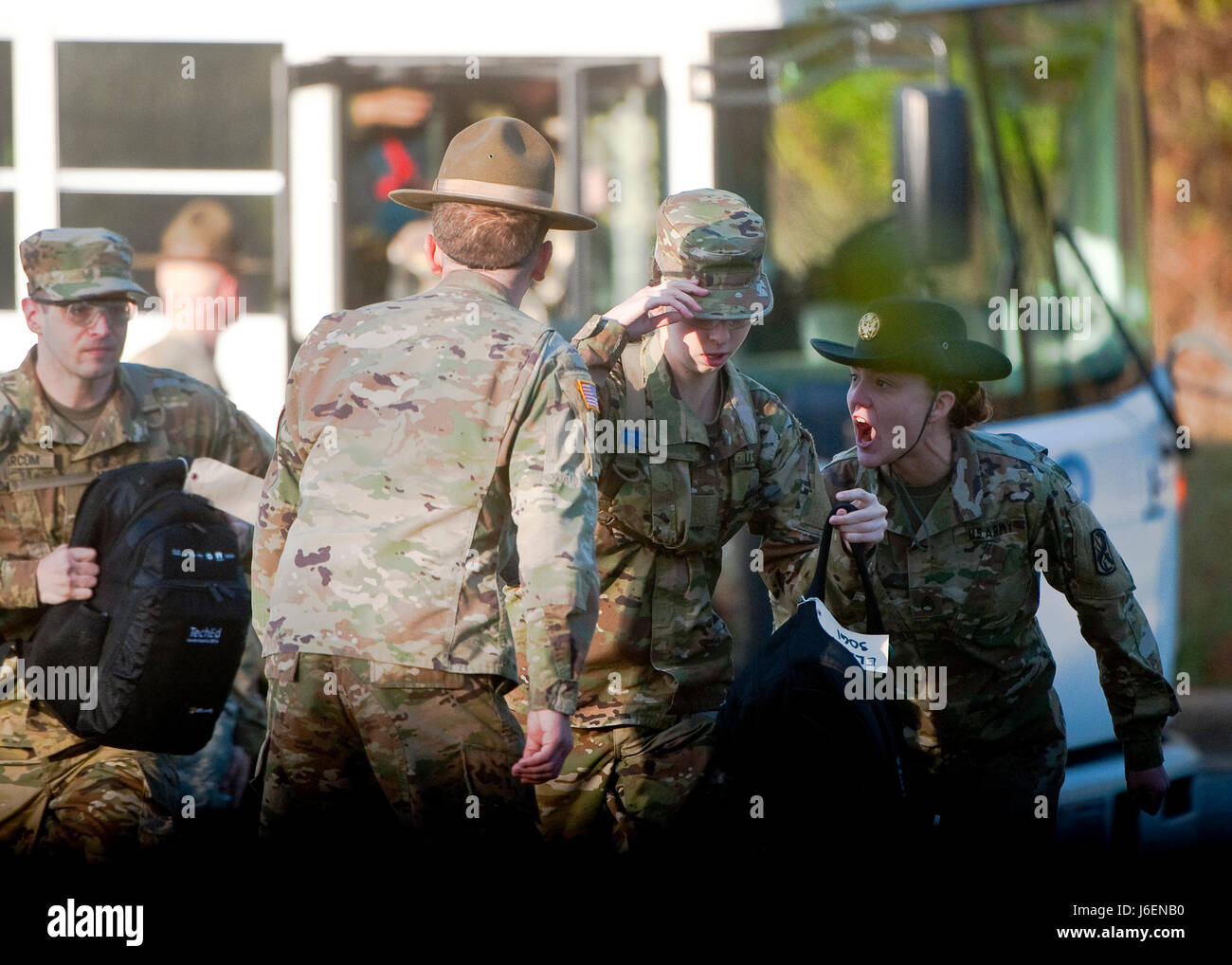 (FORT BENNING, Ga.) – U.S. Army Infantry soldiers-in-training assigned ...