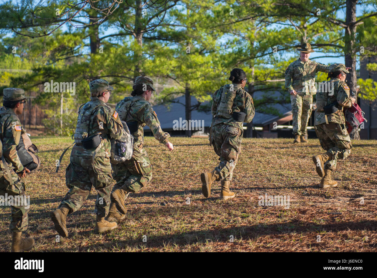 (FORT BENNING, Ga.) – U.S. Army Infantry soldiers-in-training assigned ...