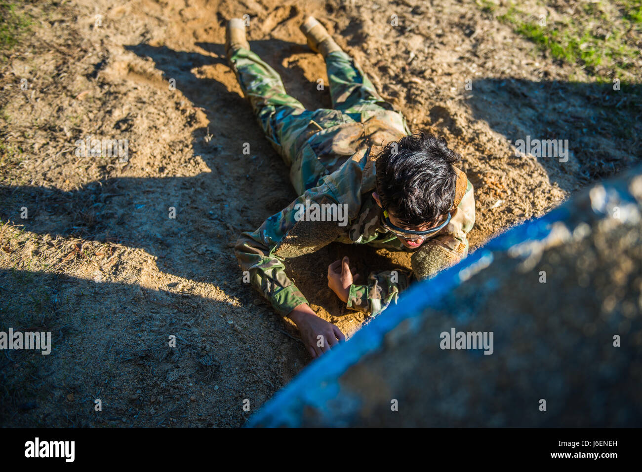 (FORT BENNING, Ga.) – A U.S. Army Infantry soldier-in-training assigned ...