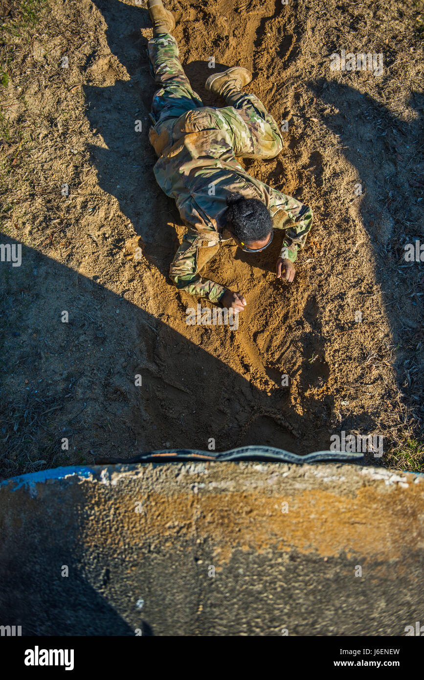 (FORT BENNING, Ga.) – A U.S. Army Infantry soldier-in-training assigned ...