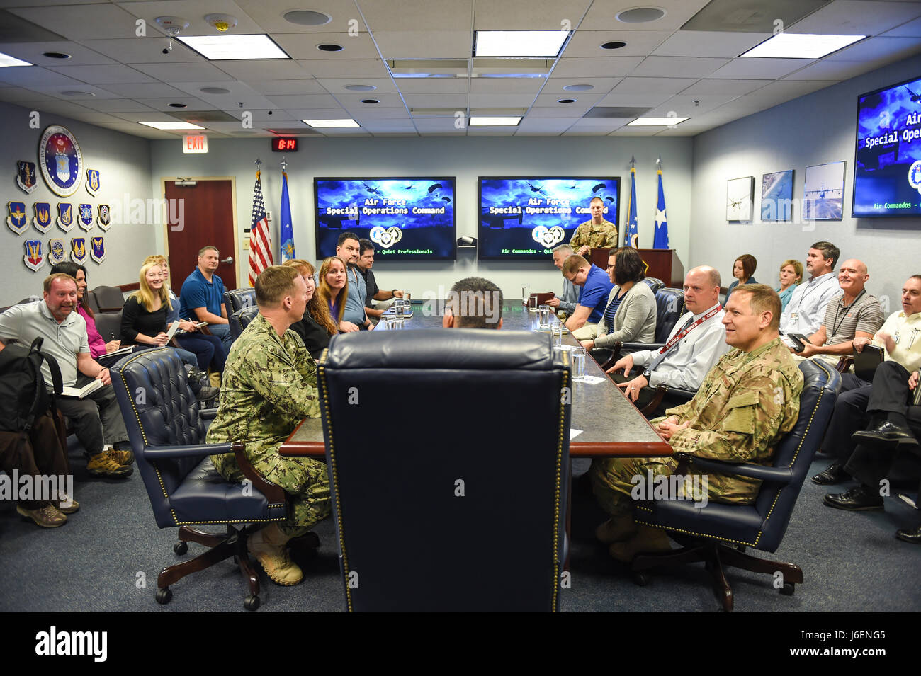 The SOF-OP Civilain Development Program visited Air Force Special ...
