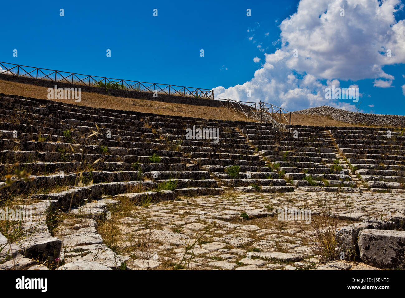 ruin sicily old ancient theather theater italy construction travel ...