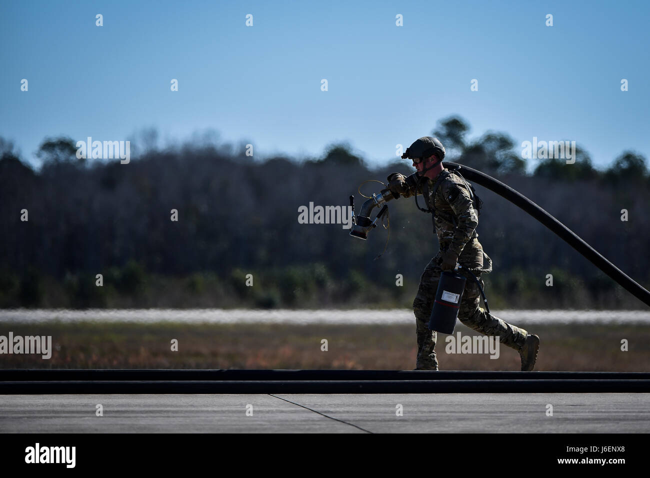 Forward area refueling point Airmen with the 1st Special Operations ...