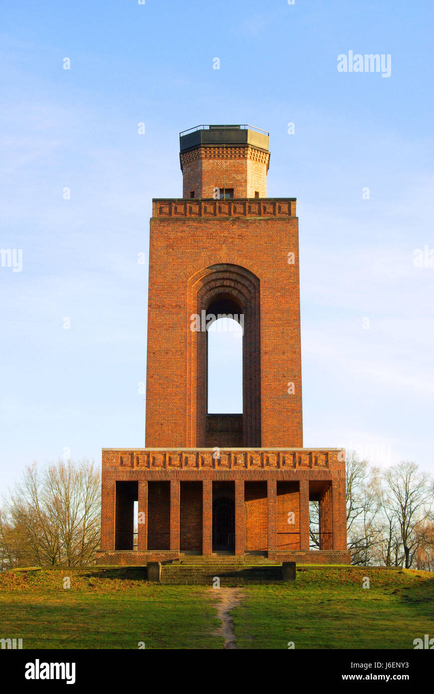 tower germany german federal republic spreewald chateau castle tower ...