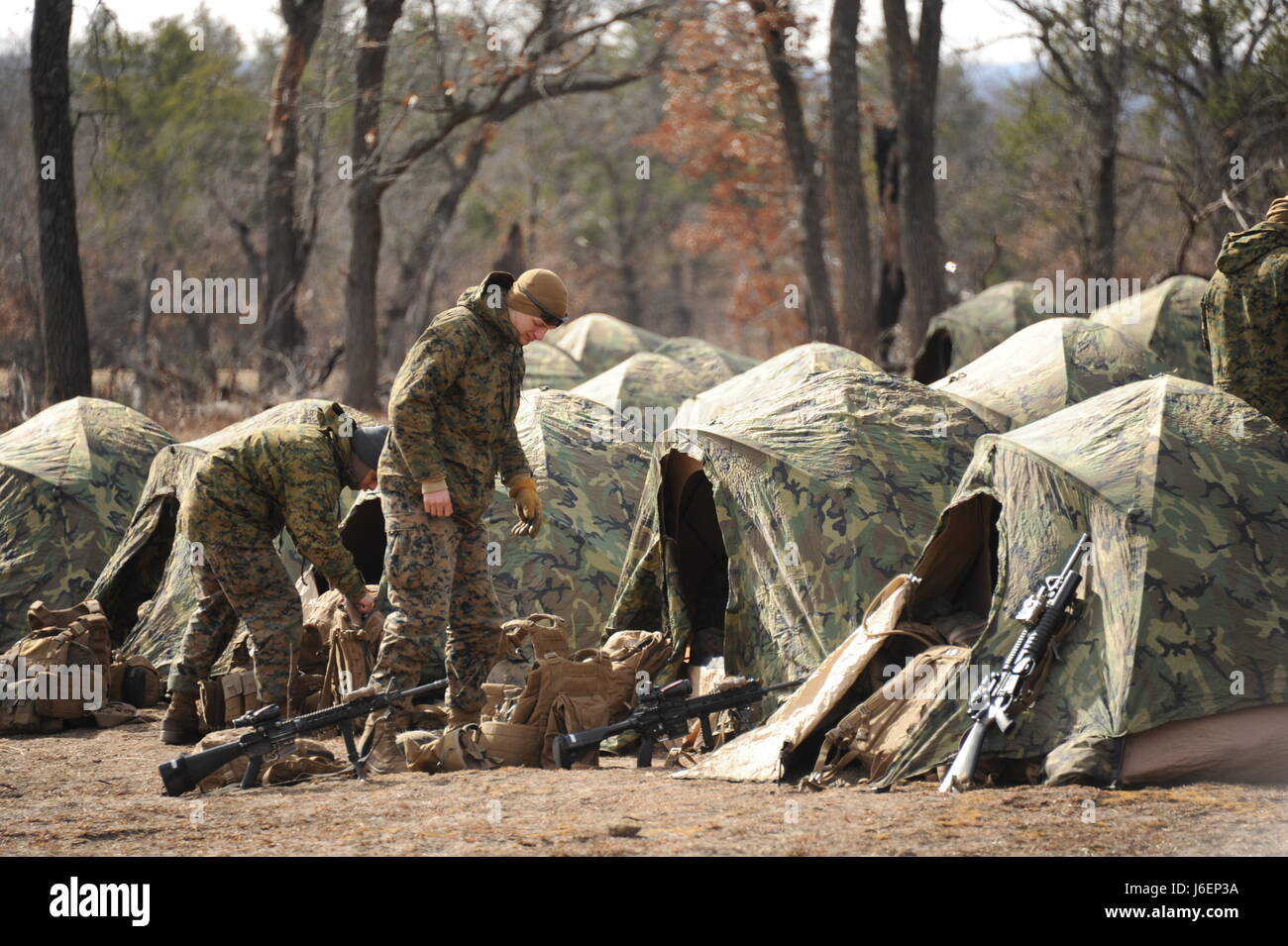 U.S. Marines with Fox Company, 2nd Battalion, 24th Marines of the 23rd ...