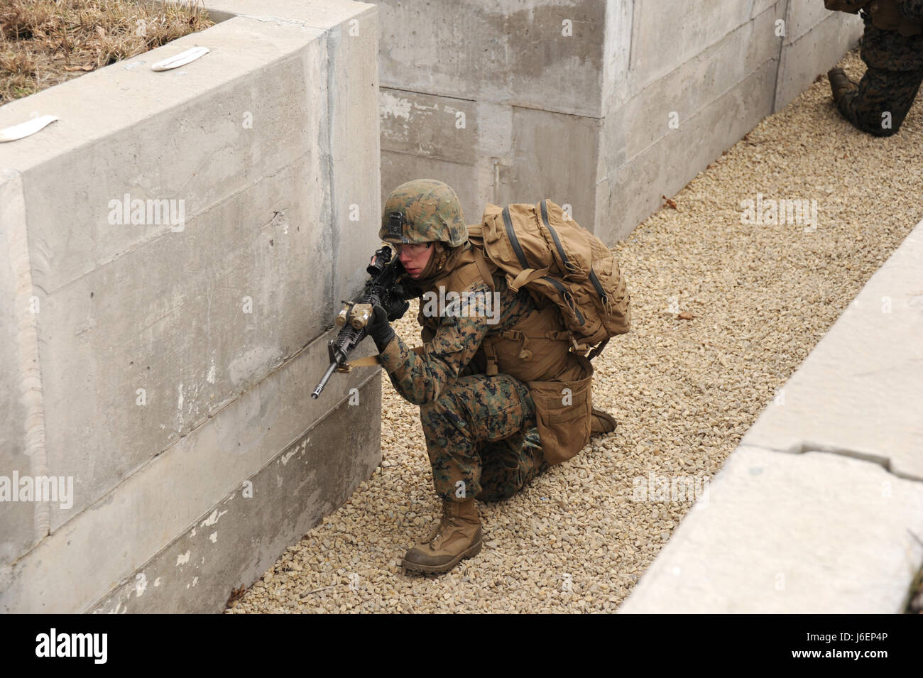 U.S. Marines with Fox Company, 2nd Battalion, 24th Marines of the 23rd ...