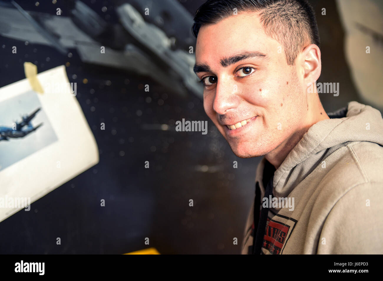 Airman 1st Class Jonathan Omaraie, a special missions aviator with the ...
