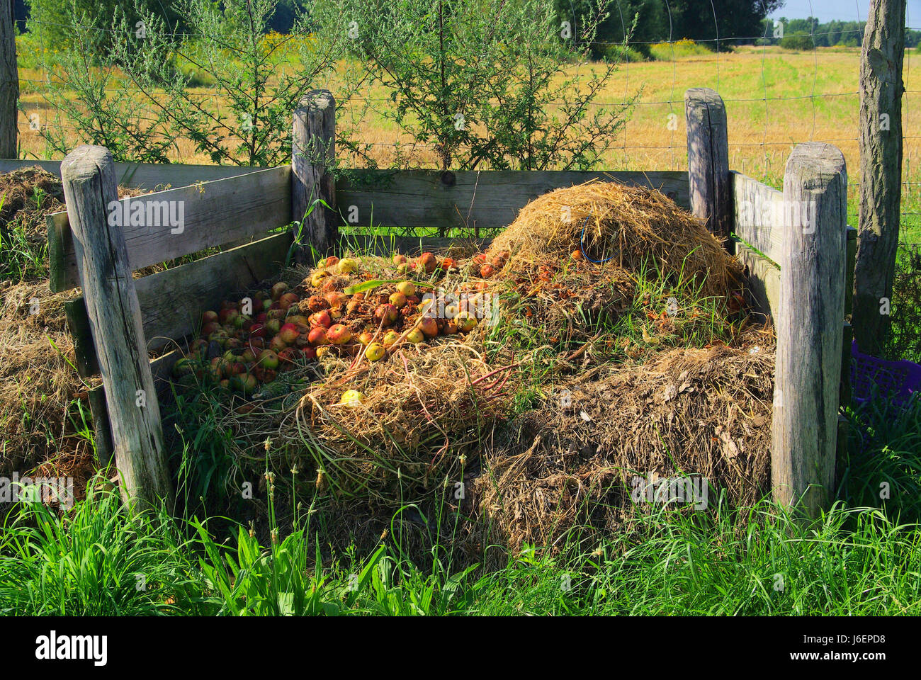 compost heap - compost pile 05 Stock Photo - Alamy