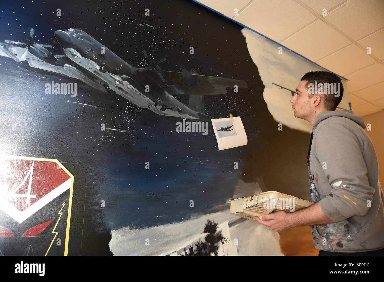 Airman 1st Class Jonathan Omaraie, a special missions aviator with the ...