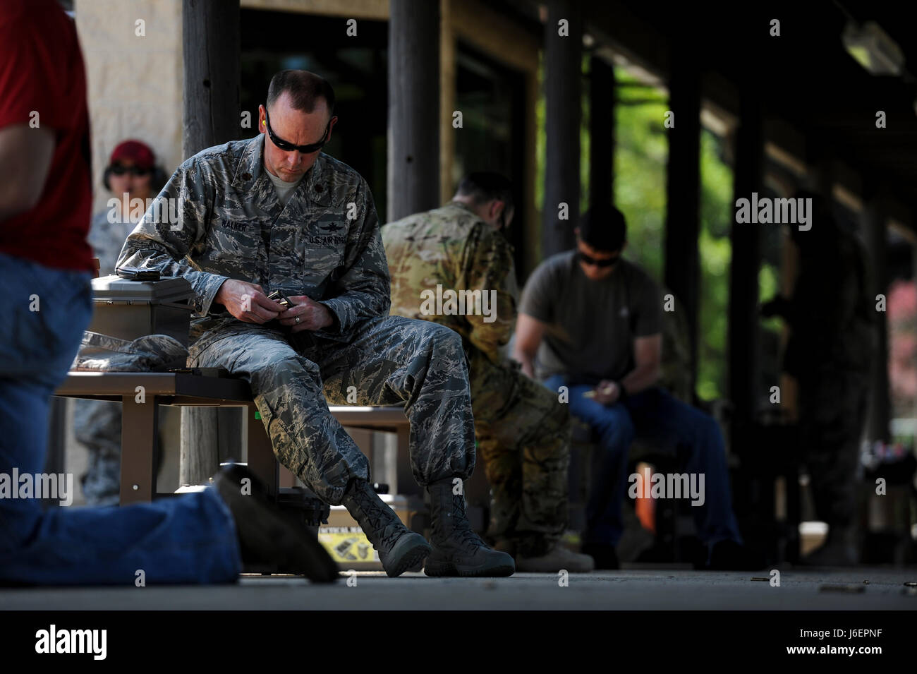 1st Special Operations Communications Squadron personnel participate in ...