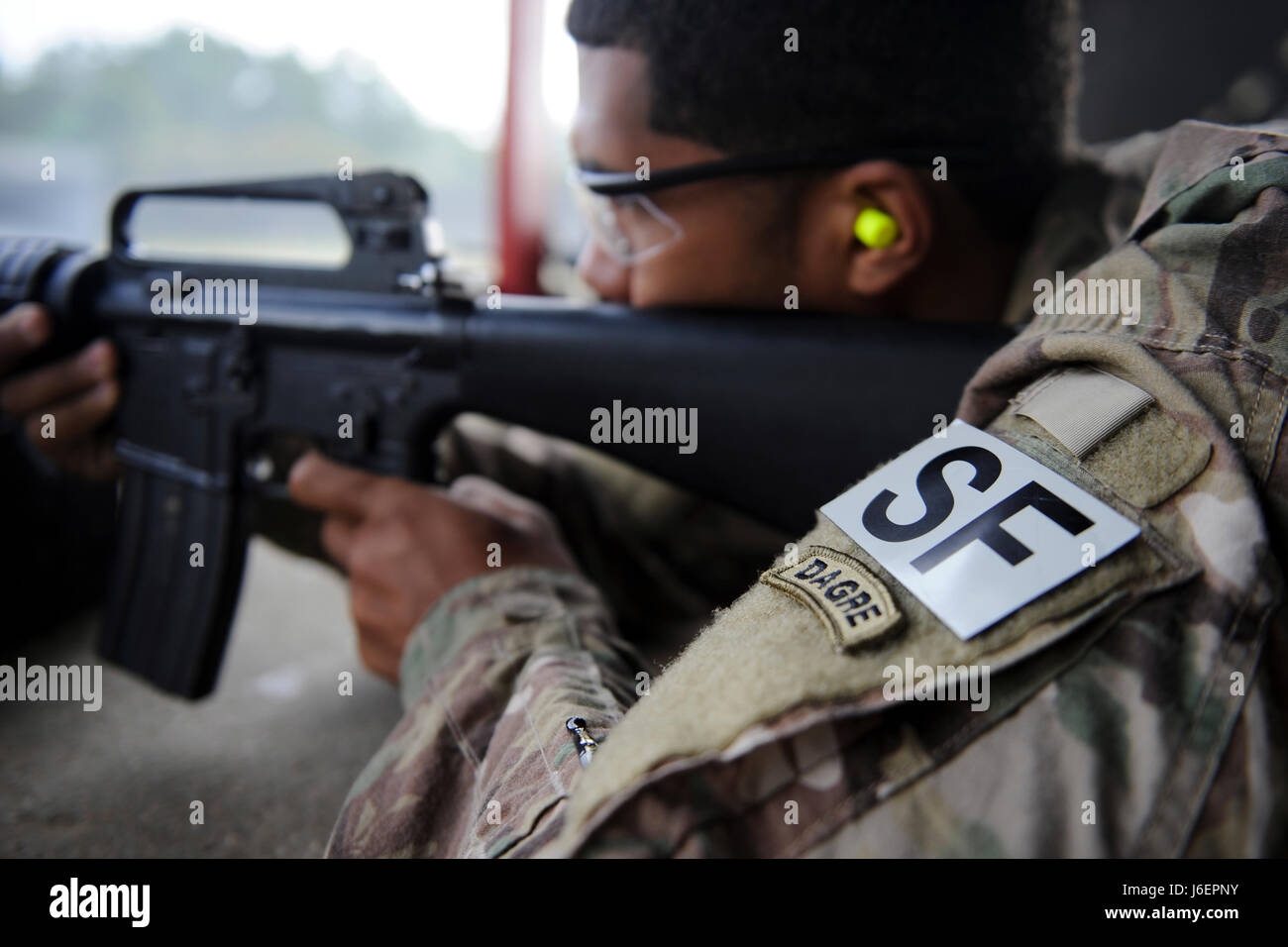 The 1st Special Operations Security Forces Squadron hosted a rifle ...